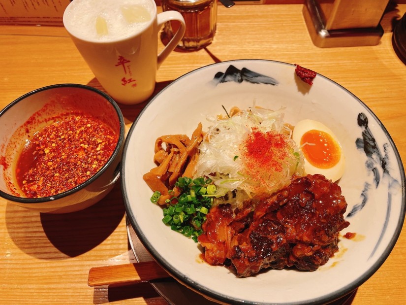 辛紅つけ麺 5丁目 2.94KM - AFURI辛紅 新宿サブナード:東京都 | 辛メーター